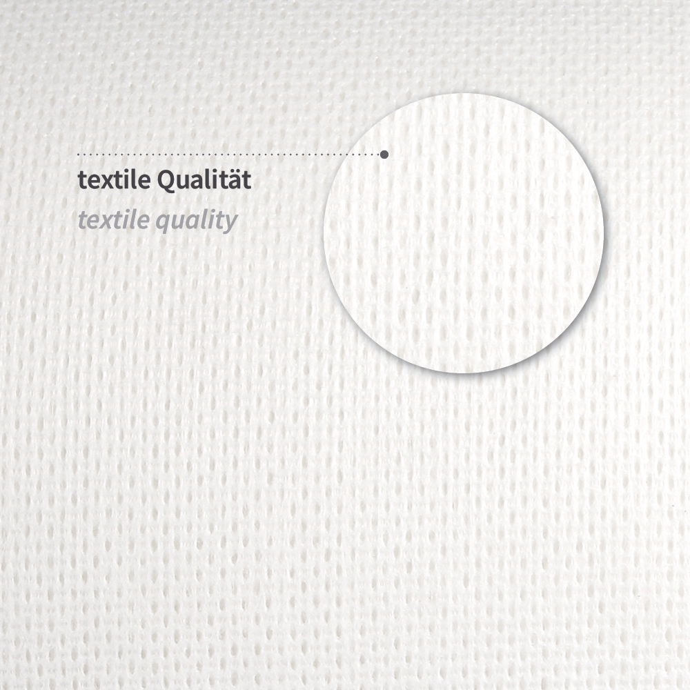 Buy Cleaning cloths Hygotex Eco, viscose/polyester, roll - white, 40cm