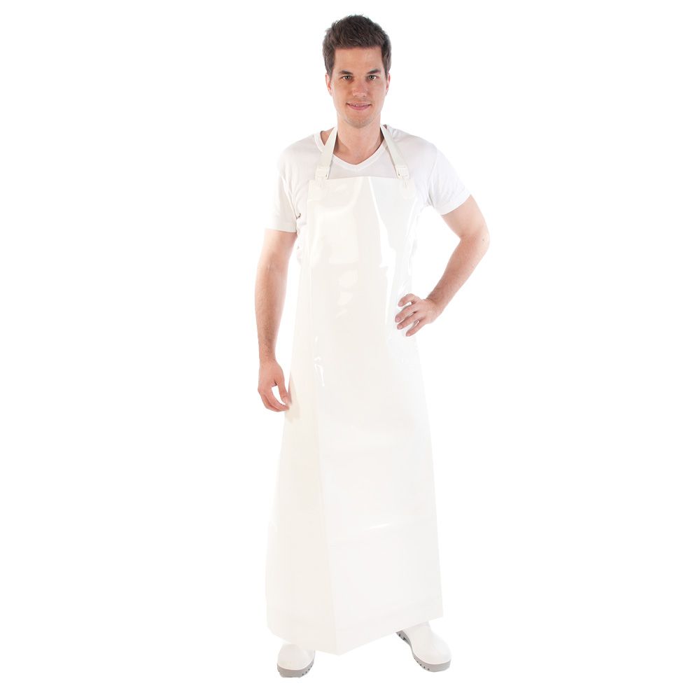 Gummischürze "Strong Rubber", Gummi - weiß, 110cm kaufen