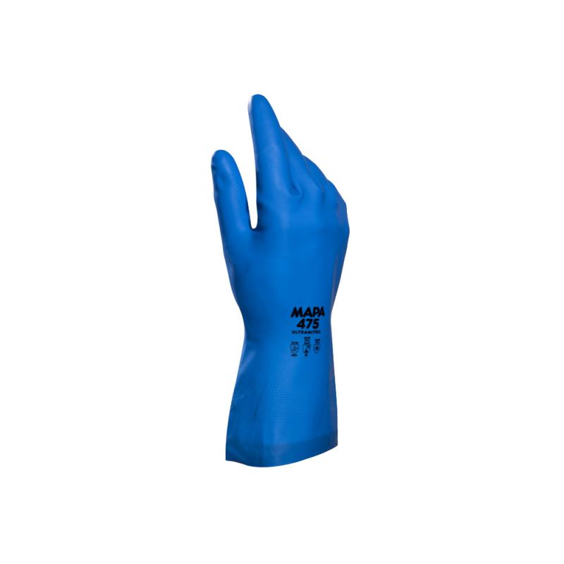 Buy Mapa Ultranitril 475, chemical protection gloves, nitrile - 7/S, 31cm